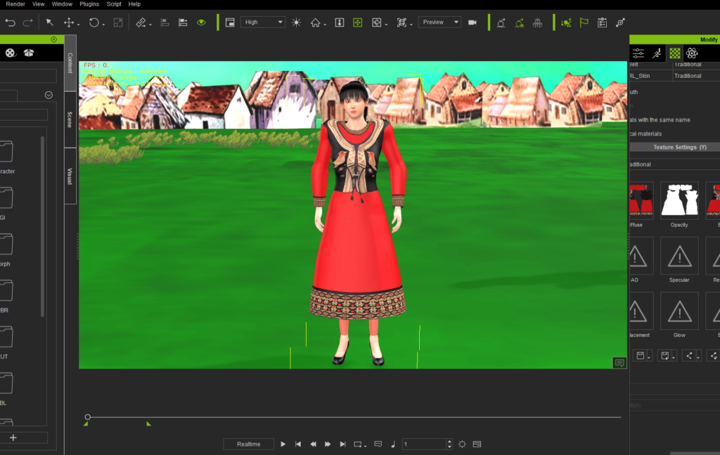 iclone 7/8 Female indian 3D character - 11 - Animation Easy