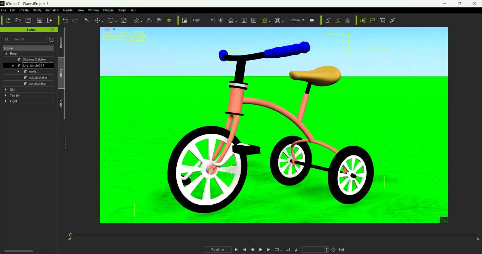 toys_bcycle 3D Model Free Download For iclone - Animation Easy